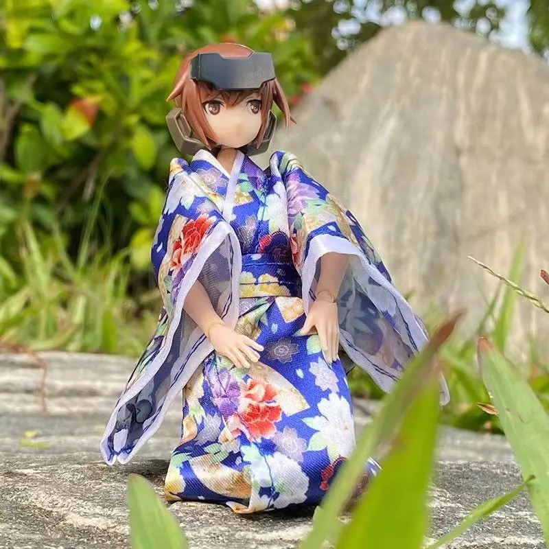 ATKGIRL Nuke Matrix Snail-Shell Figma She Tbl 1/12 M.S.Girl's Kimono ...