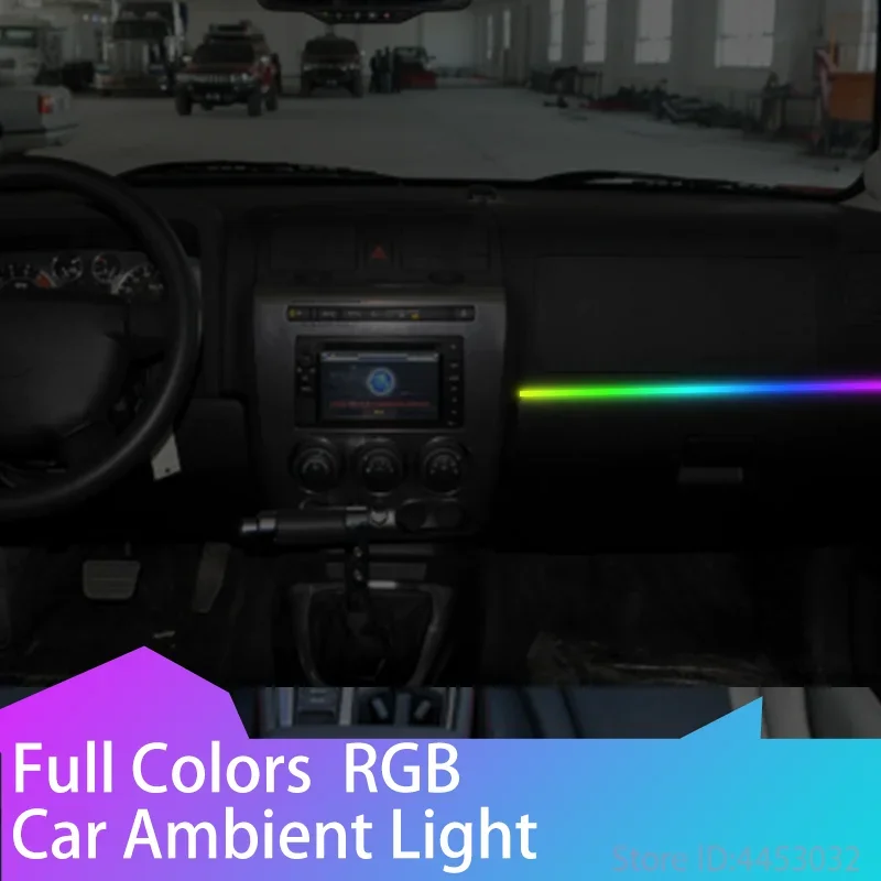 Universal-para-Hummer-h3-h2-h1-hx-LED-luz-ambiental-para-coche-tablero ...