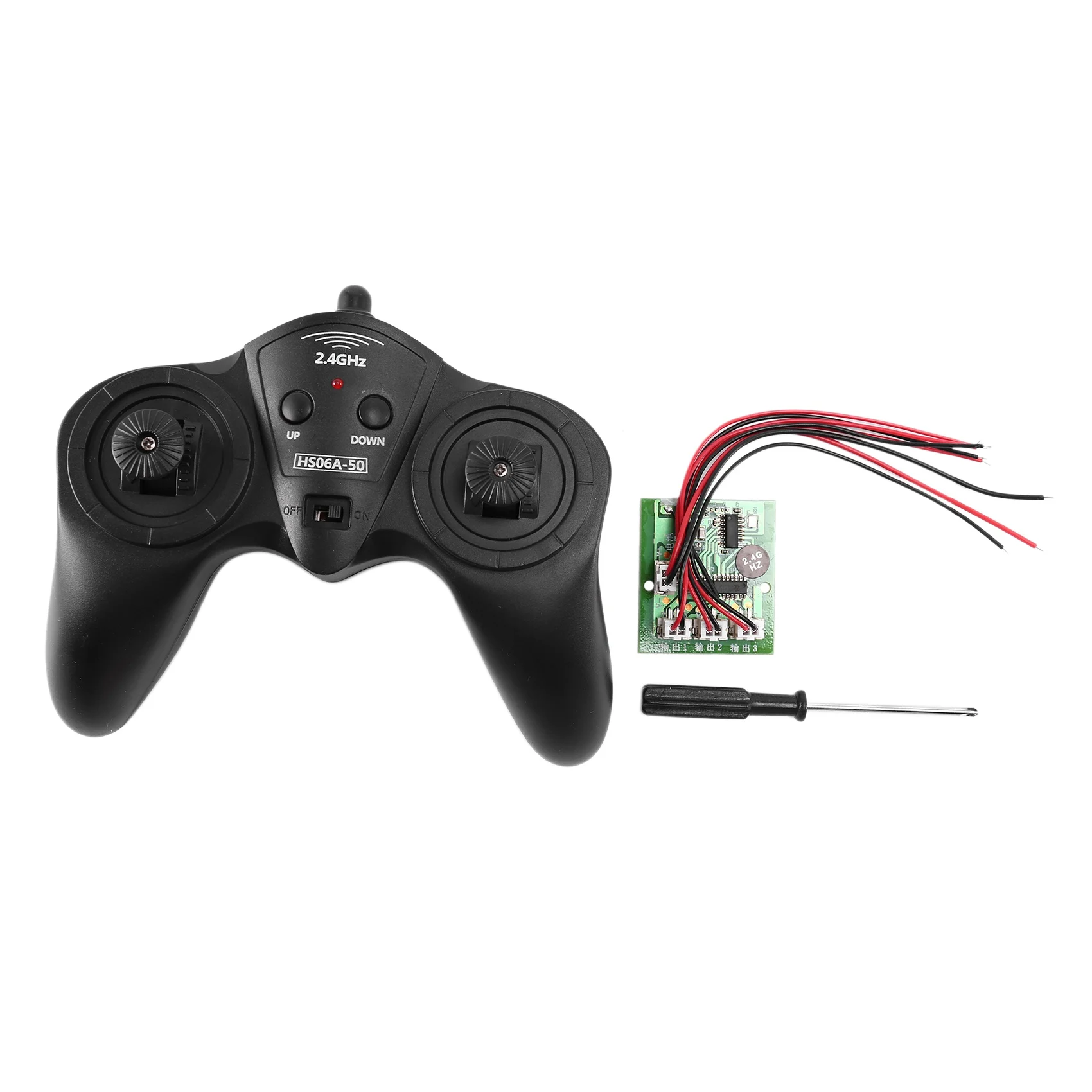 6CH-2-4G-Remote-Controller-Power-Transmitter-Receiver-Radio-System-For ...