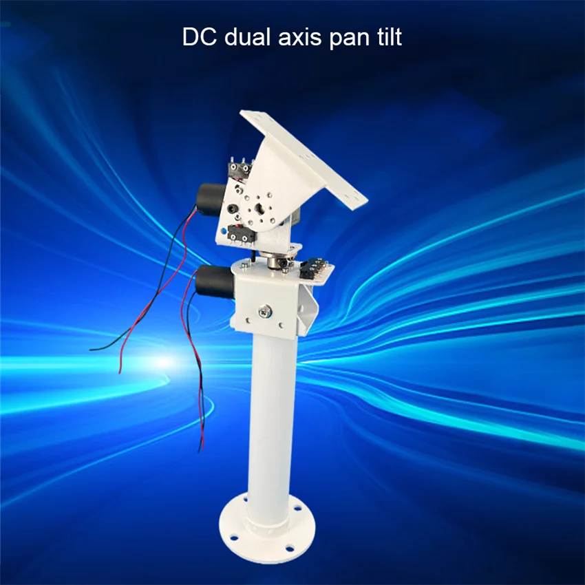 DC-dual-axis-pan-tilt-Solar-tracking-Monitoring-Robot-heavy-load-and ...