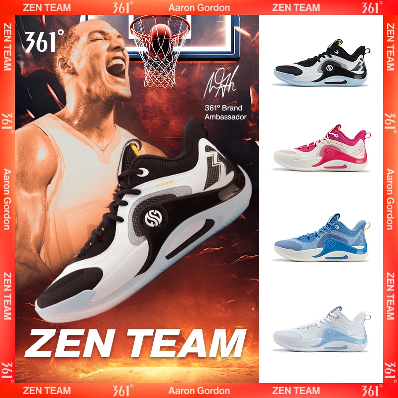 361-Degrees-Zen-Team-Men-Sports-Basketball-Shoes-Non-Slip-Grip-Wear-Resistant-Cushioning-Actual ...