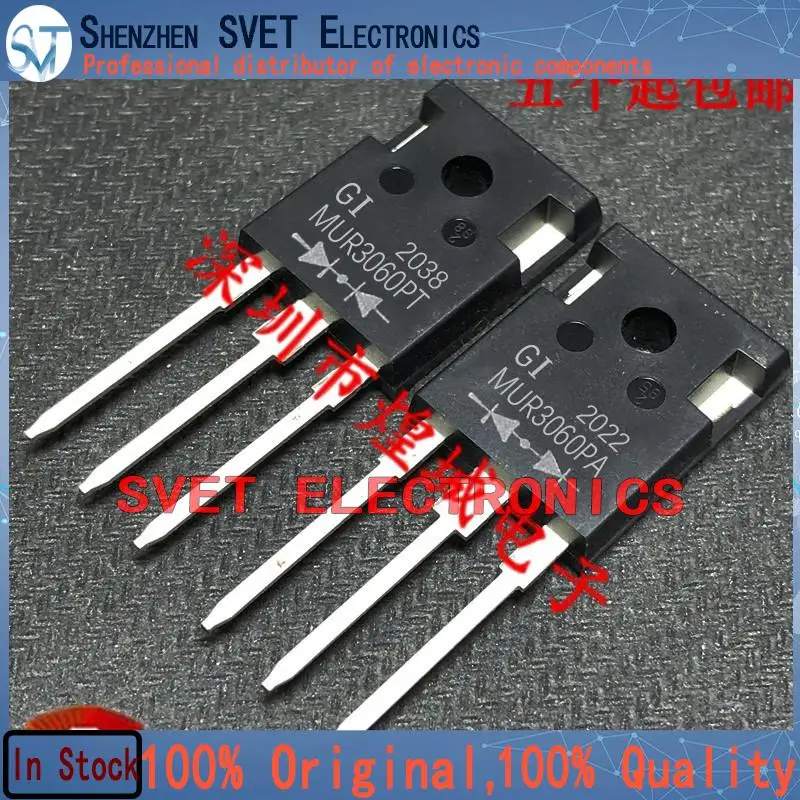 10pairs-50pairs-MUR3060PT-MUR3060PA-600V-30A-Original-In-Stock-Fast ...