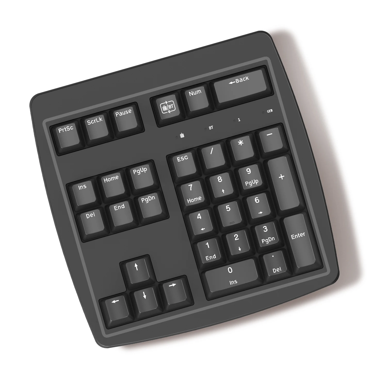 Mechanical-Programmable-Bluetooth-Numpad-with-Arrow-Key-Numeric-Keypad-with-Direction-Keys ...