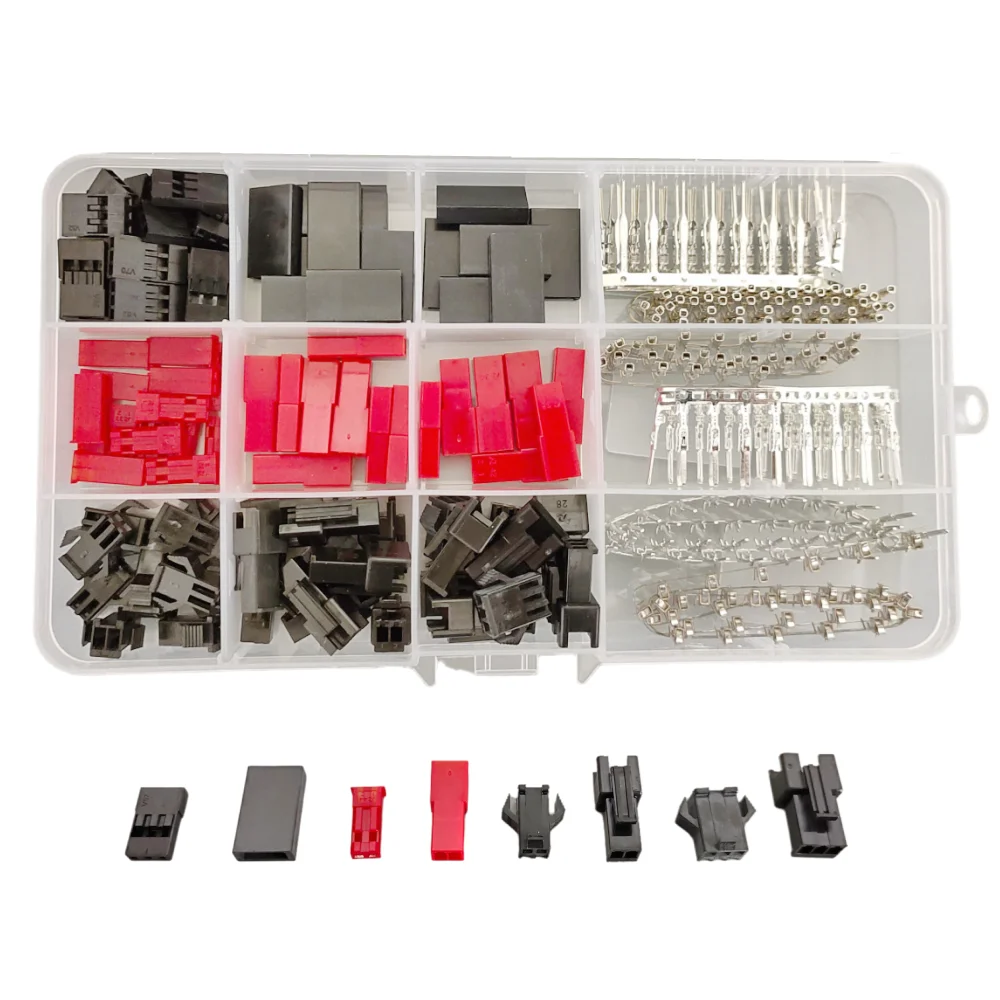 JR SM SYP 2/3 Pin Male Female Connector Kit - for RC Robot Airplane Car ...