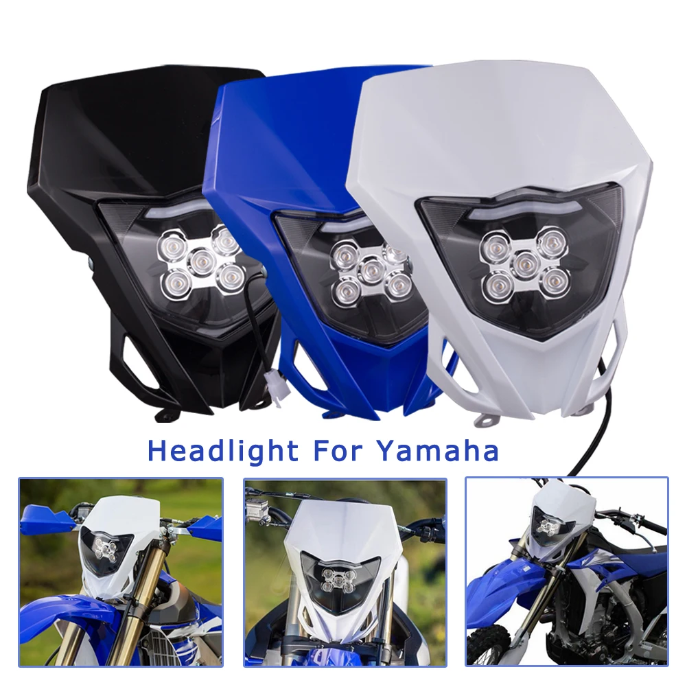 Faro anteriore a LED per Yamaha WR250F WR250R WR450F YZ250F YZ450F YZ TTR WR FX MX Enduro Dirt ...