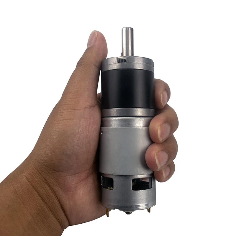 12v24v dc baixa velocidade longa vida super poderoso torque 42mm planetária engrenagem da caixa ...