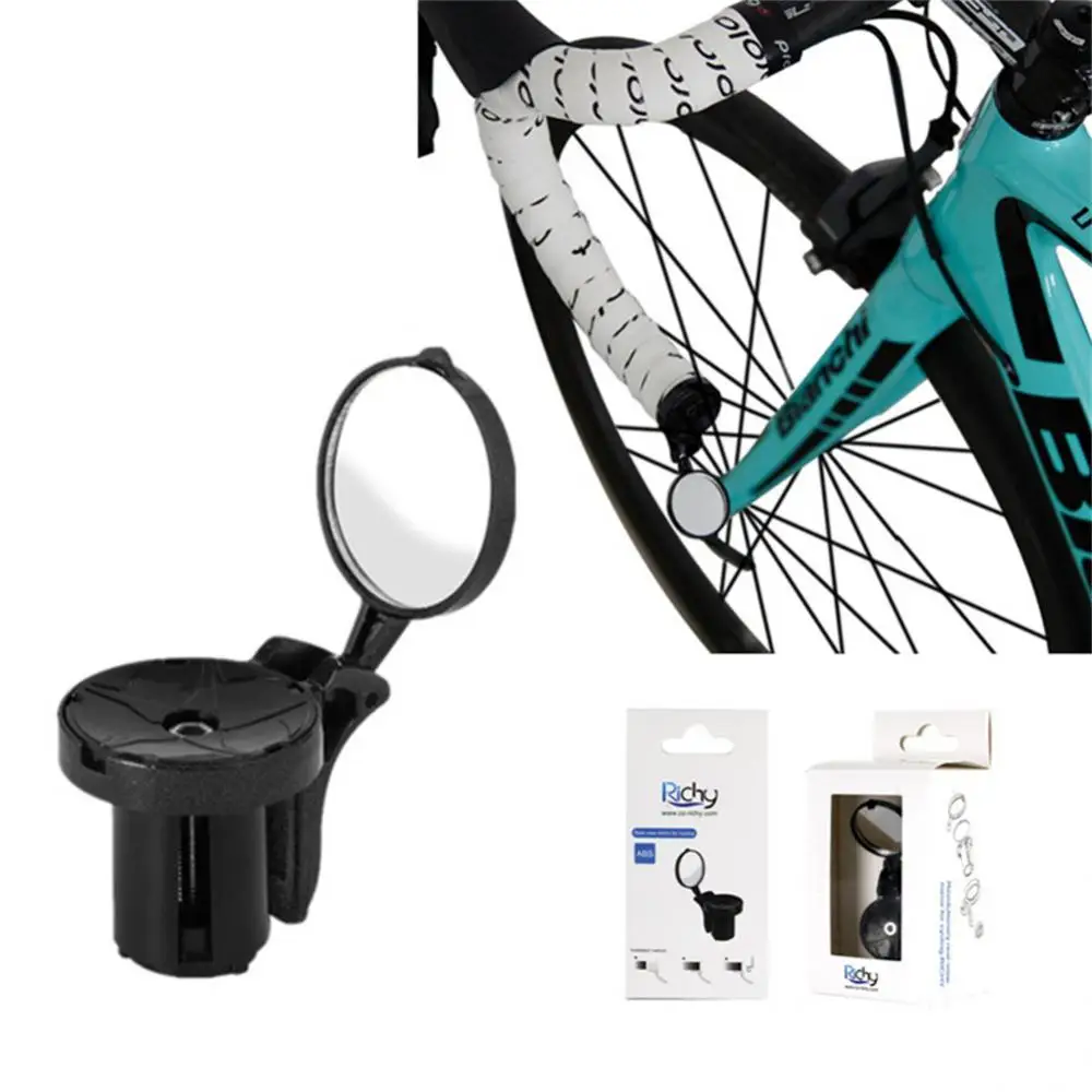 Road-Bike-Mirror-Rotatable-Rearview-Safety-Mini-Unbreakable-For-Road ...