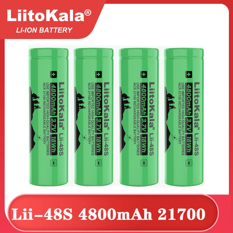 NEW-LiitoKala-Lii-48S-3-7V-21700-4800mAh-li-lon-Rechargeable-Battery-9 ...