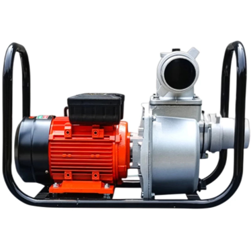 Large flow 220V water pump agricultural irrigation pump household high ...