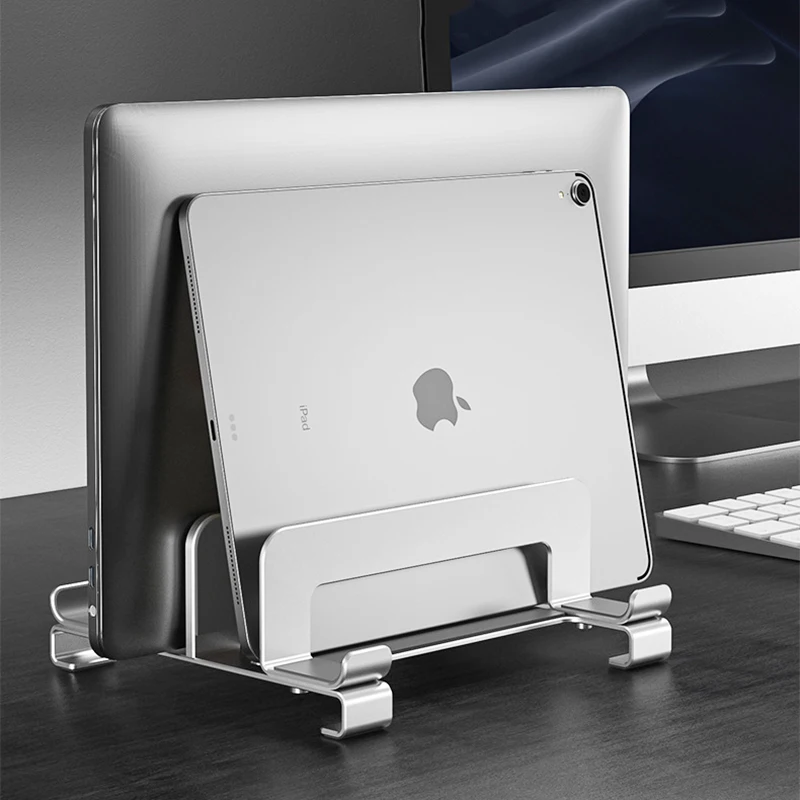 Storage-Stand-Notebook-Computer-Carbon-Steel-Bracket-Base-Desktop-Four ...