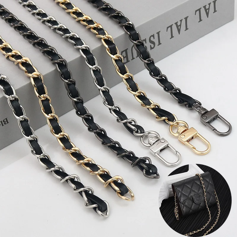 Multicolor Bag Chain Accessories Gold Silver Women Shoulder Bag Chain ...