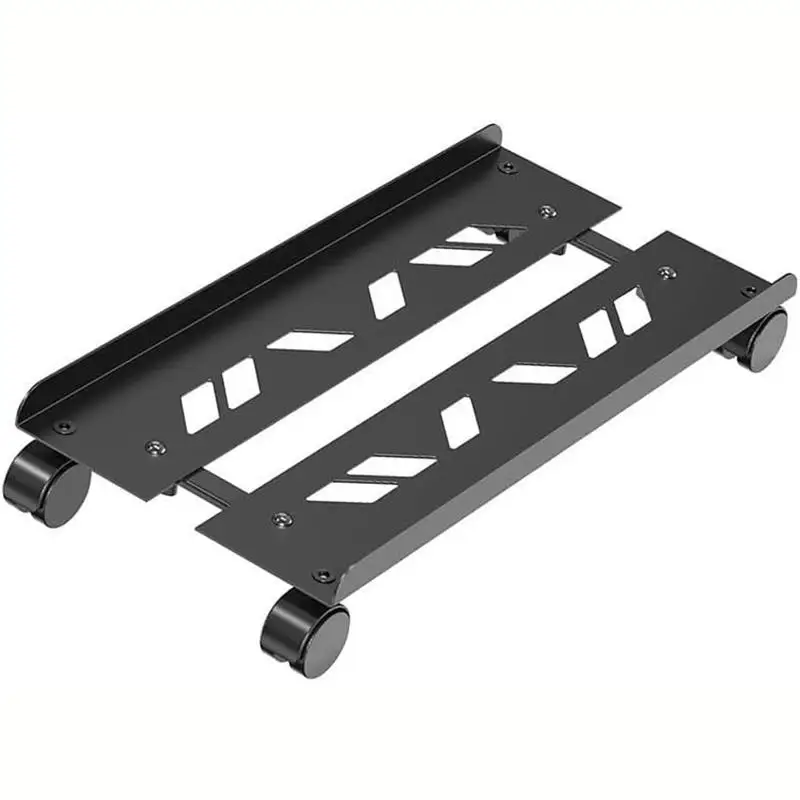Adjustable-Mobile-Cpu-Stand-Ventilated-Computer-Tower-Stand-Pc-Tower ...