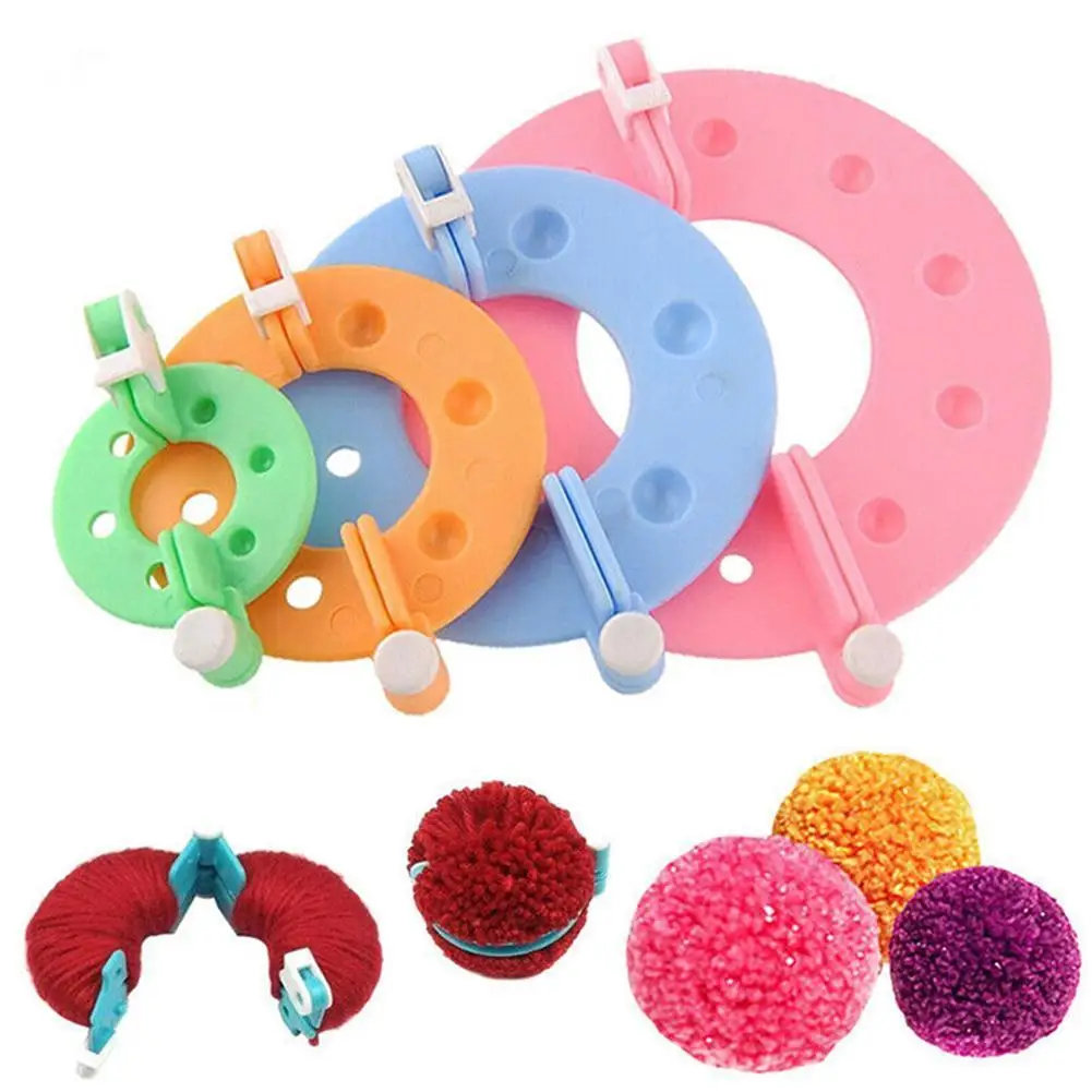 8pcs-Wool-Ball-Maker-Knitted-Tools-Yarn-Pompon-Wool-Plush-Ball-Set ...