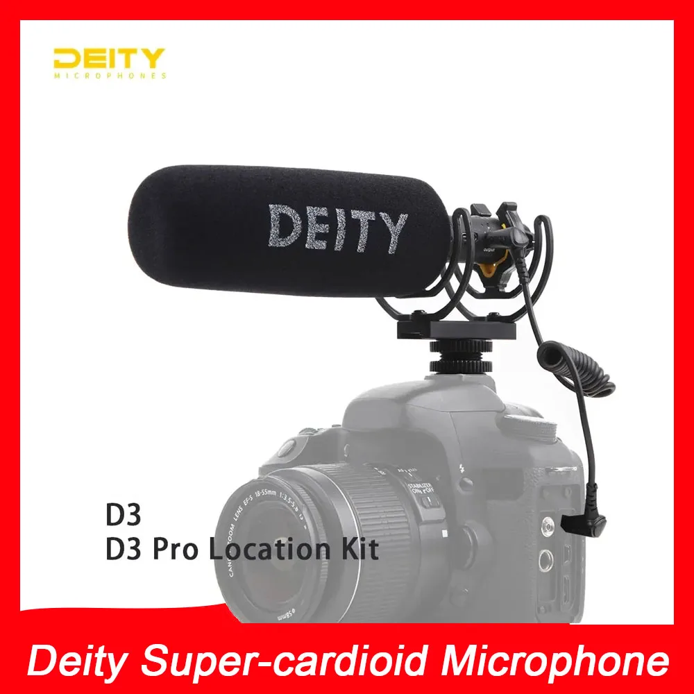 Deity-V-Mic-D3-Pro-Location-Kit-Super-cardioid-Microphone-Condenser-Recording-Video-Interview ...