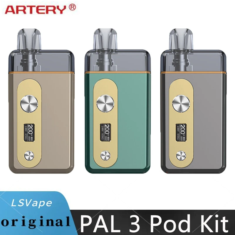 Original Artery PAL 3 Pod System Kit 25W 1000mAh Built in Battery ...