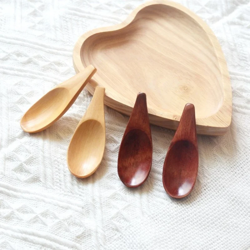 10Pcs-Mini-Wooden-Spoons-Small-Kitchen-Spice-Condiment-Spoon-Sugar-Tea ...
