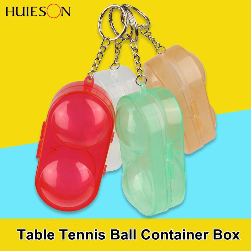 Huieson-Table-Tennis-Ball-Container-Box-Hard-Plastic-Case-Ping-Pong ...