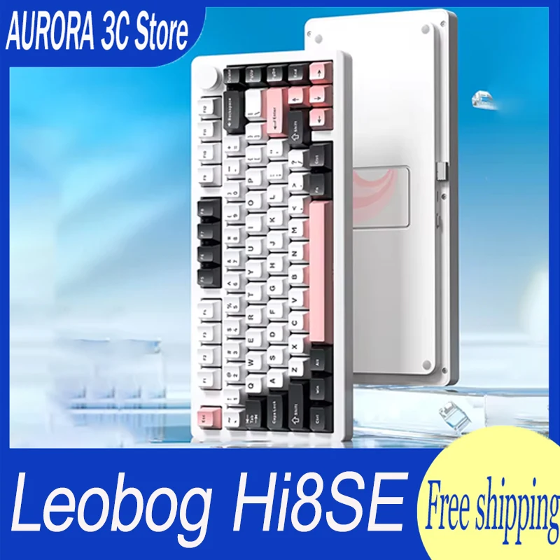 Leobog-Hi8SE-Mechanical-Keyboard-Gasket-Wireless-Keyboards-Aluminium-Alloy-3-Mode-Hi8-SE ...