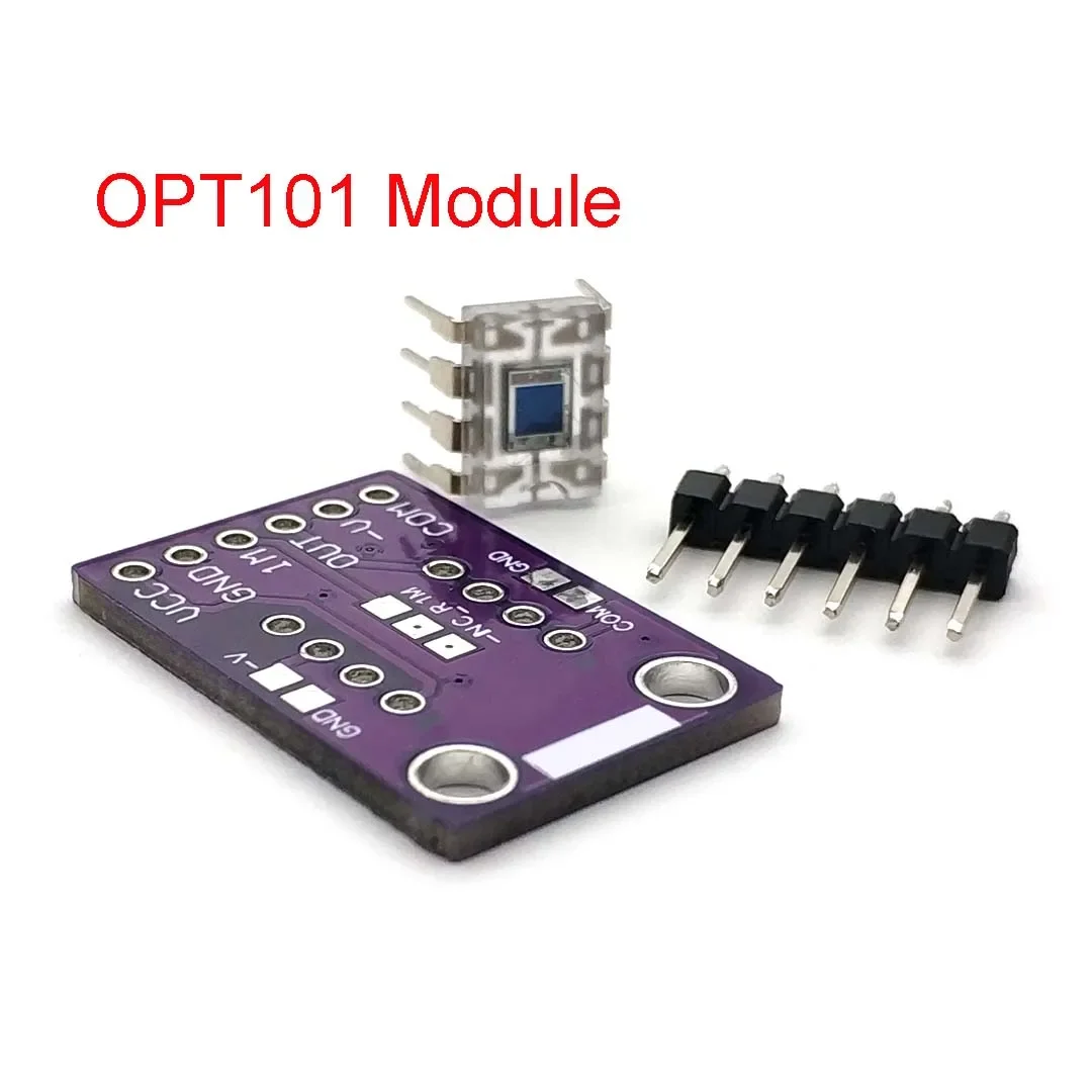 OPT101-Light-Analog-Light-Intensity-Sensor-Module-Single-Chip-Photoelectric-Diode-14KHz-CJMCU ...