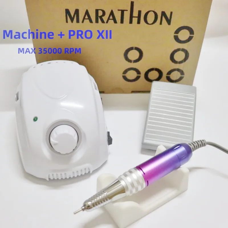 new-MARATHON-Champion-3-PRO-XII-Handle-35K-40K-Electric-Nail-Drill ...