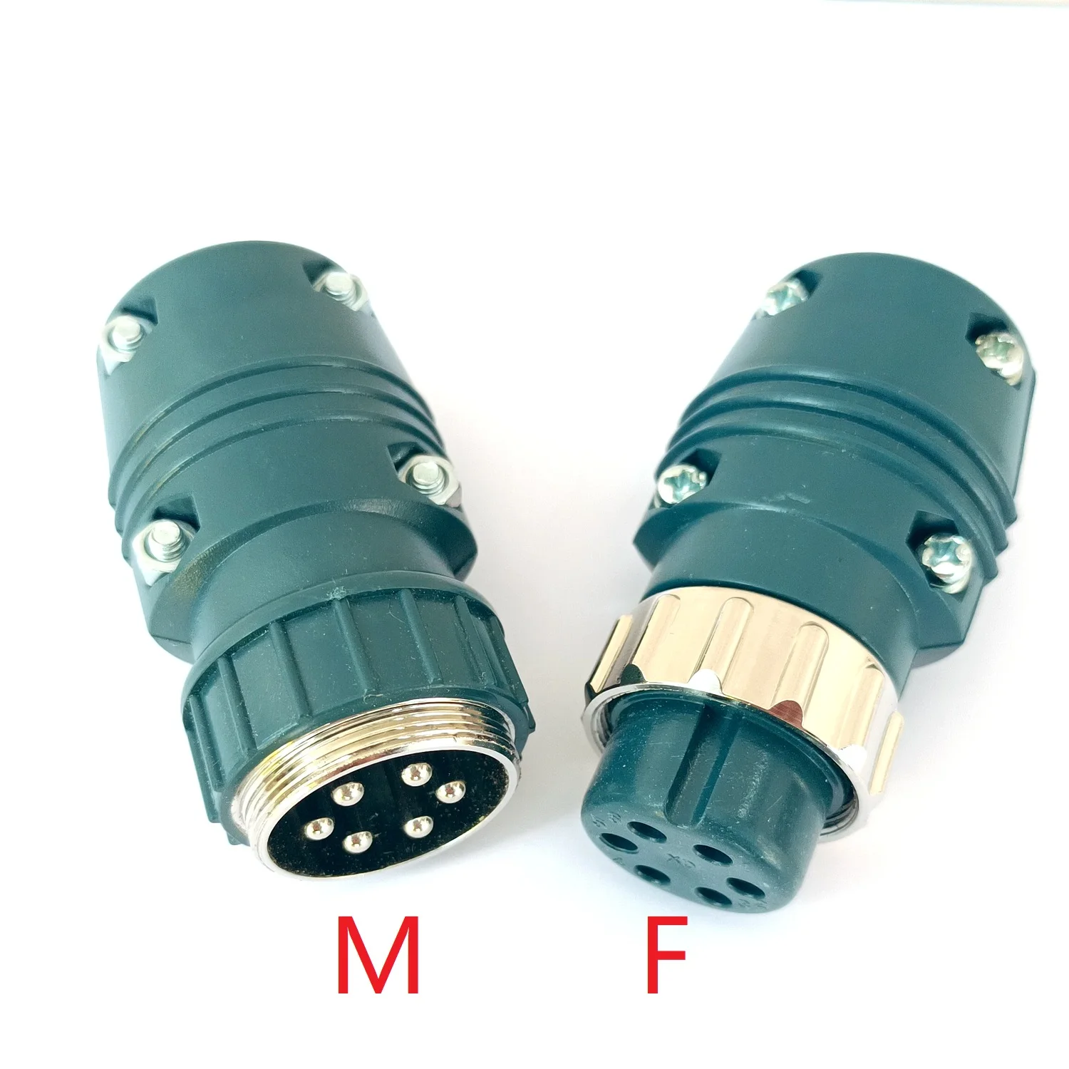 2-4-6-7-9-Prong-Pin-Plug-Socket-Connector-Extension-Aviation-TIG-MIG ...