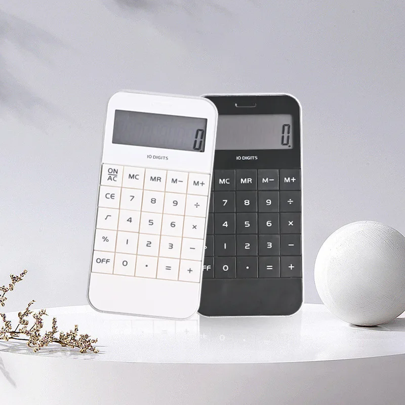 Student Calculator Ultra Thin Big Button Digit Calculator Energy Saving ...