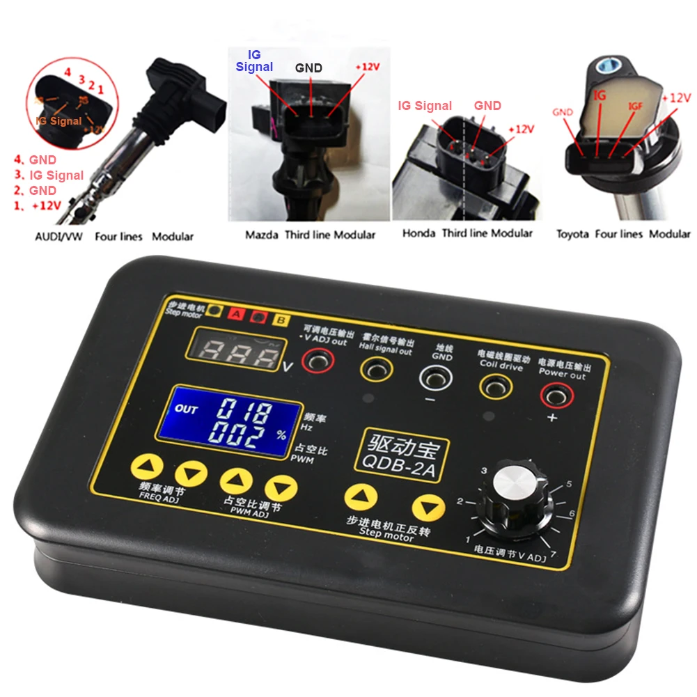 Automobile Ignition Coil Injector Adjustable Voltage Signal Simulator ...