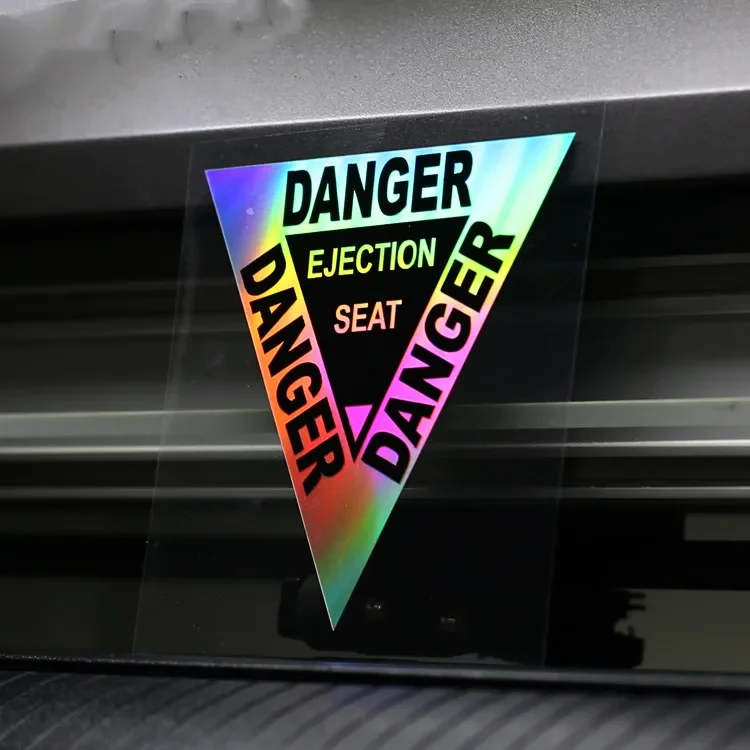 Car-Stickers-for-Triangle-DANGER-EJECTION-Seat-Tuning-Racing-Tape ...