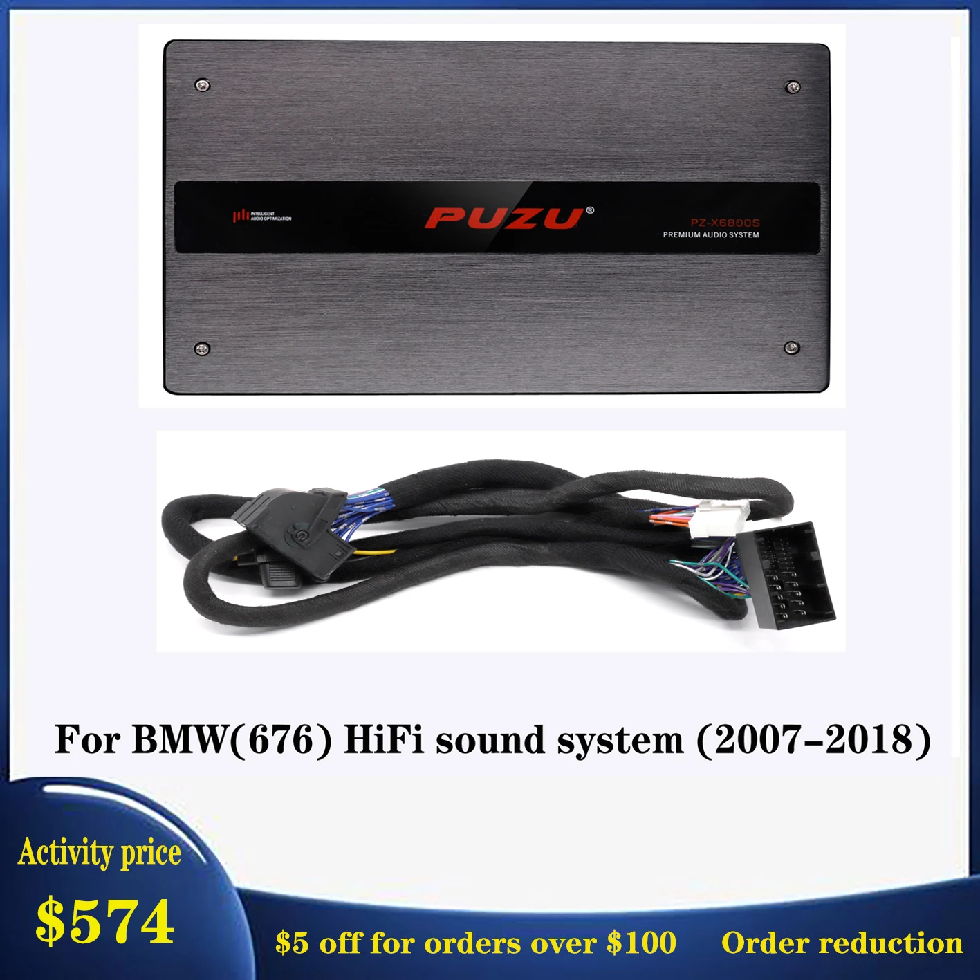 PUZU-Car-Audio-DSP-Processor-PZ-X6800S-6ch-a-10ch-Premium-Built-in-8ch ...