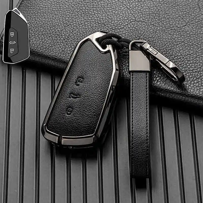 Key Case Cover For VW Volkswagen ID3 ID4 ID6 Golf 8 Teramont X Atlas X ...