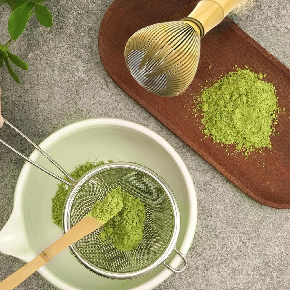 New ABS Matcha Whisk Food Grade With Whisk Holder Resin Whisk Reusable ...