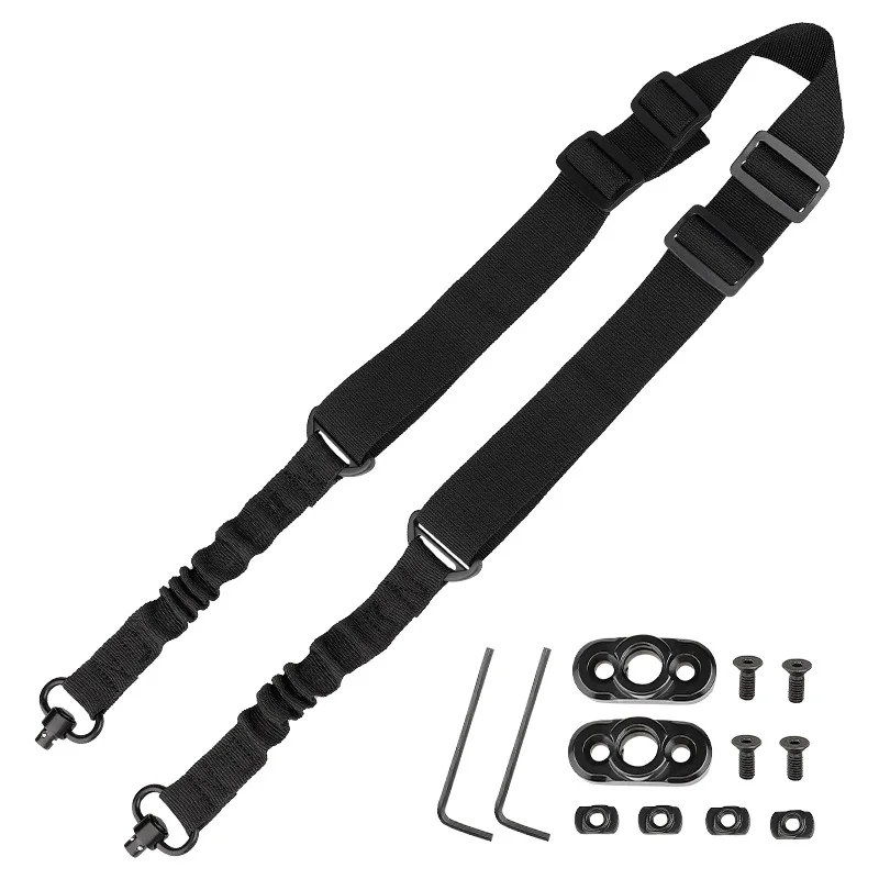 Two-Point-Tactical-Rifle-Sling-Corda-Gun-Sling-Diagonal-Nylon-Ar-15 ...