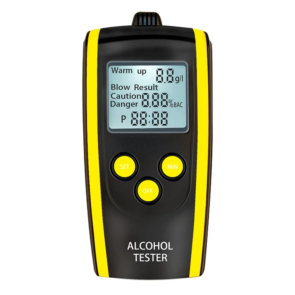 HT-611 Professional Police Digital Breath Alcohol Tester Non-Contact ...