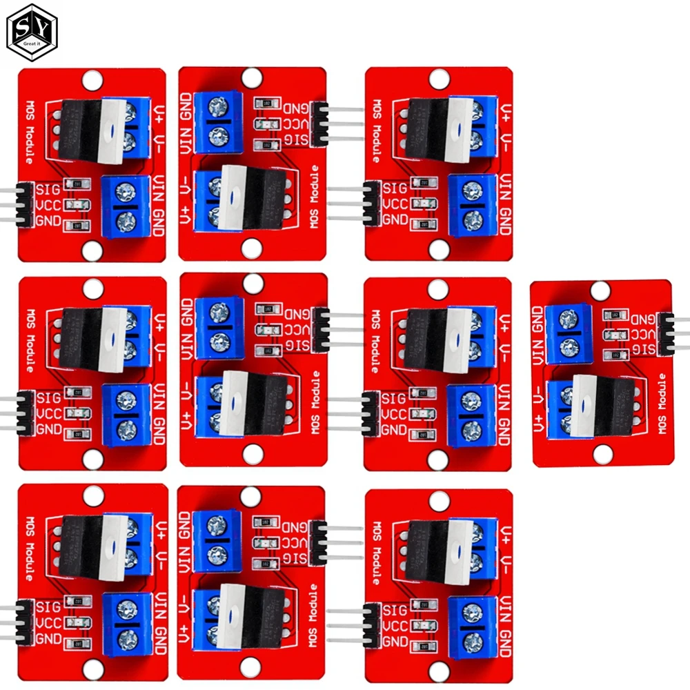 10PCS-0-24V-Top-Mosfet-Button-IRF520-MOS-Driver-Module-For-Arduino-MCU ...