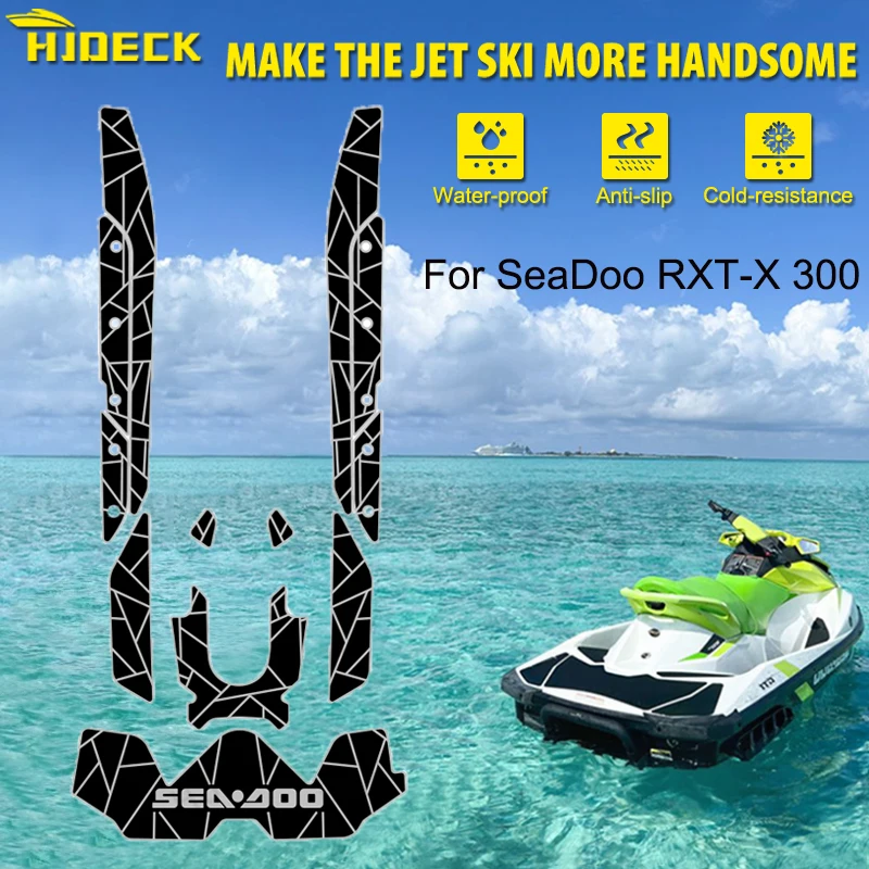 EVA-Foam-Boat-Flooring-Customize-Jet-Ski-Mats-For-2021-Seadoo-RXT-X-300 ...