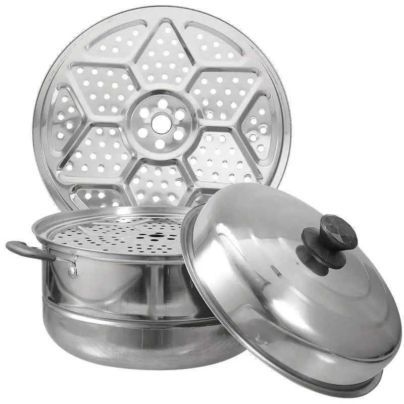 Dumpling Steamer Induction Steamer Pot Chinese Steamer Pot Fish Steamer ...