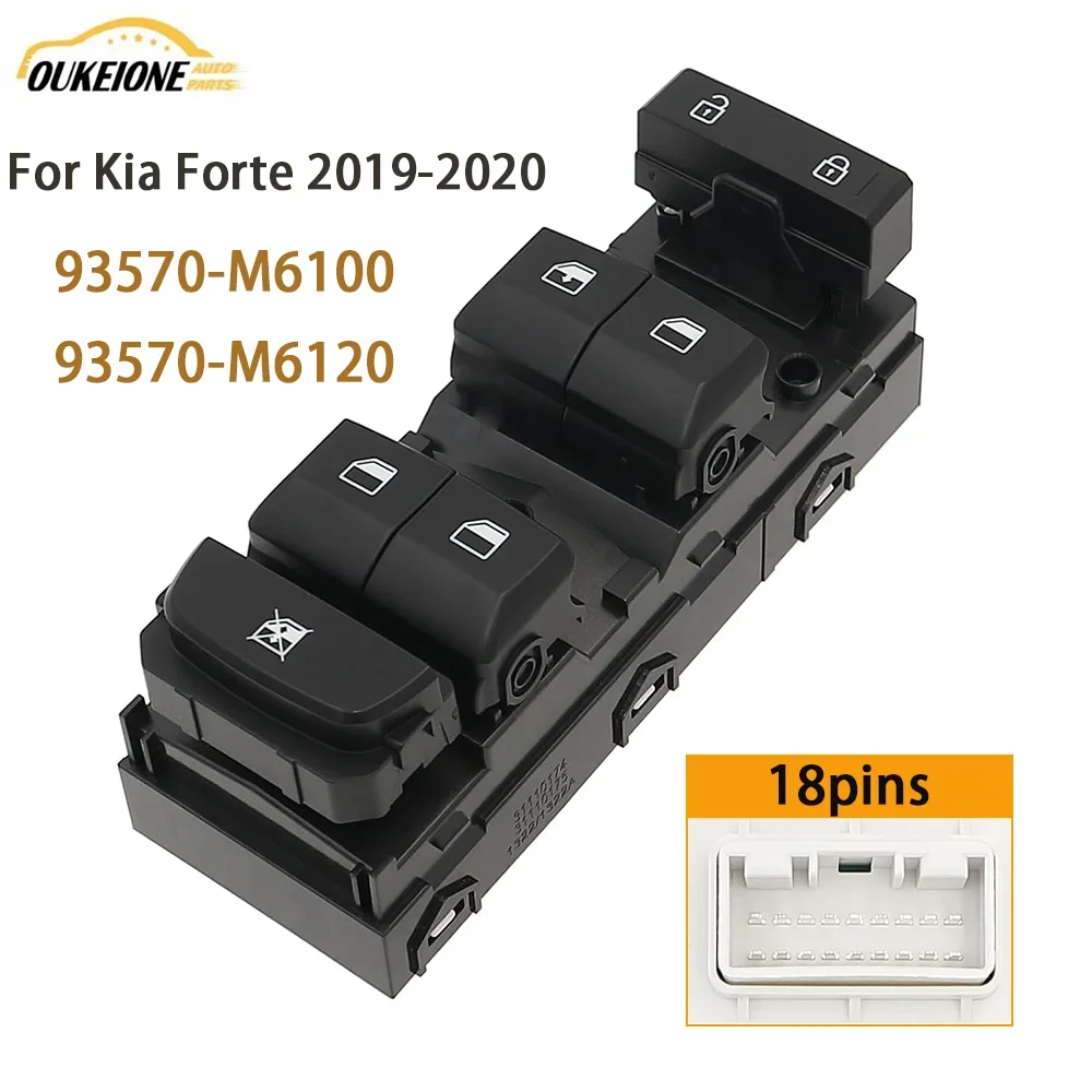 Front Left Driver Side Master Power Window Switch Control Button for ...