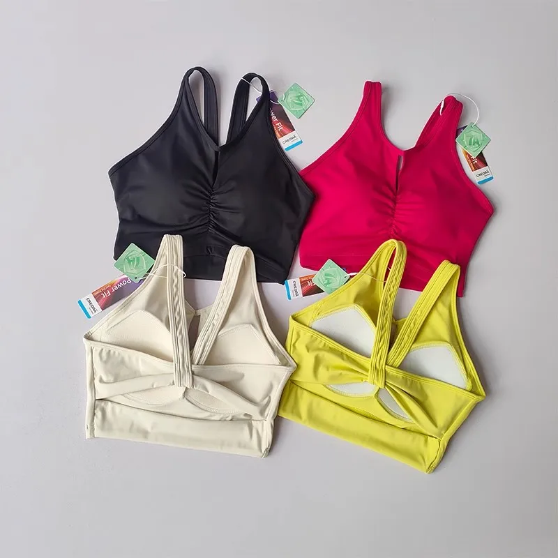 Women's Sexy Push-Up Beauty Back Tank Top Shockproof Running Sports Bra ...