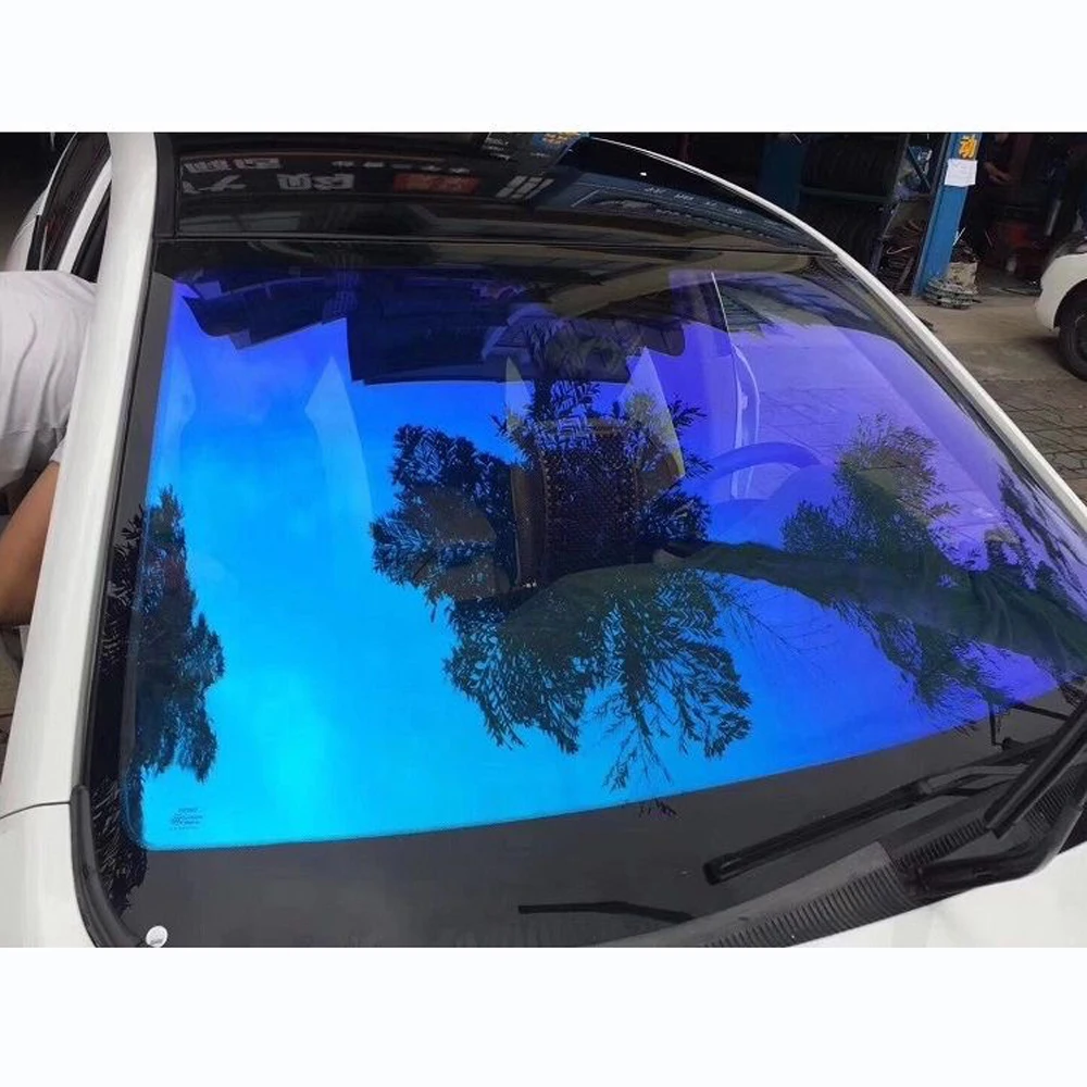 1M-x-1-5M-Chameleon-Purple-Green-VLT-18-Windscreen-Solar-Film-Car-Front ...