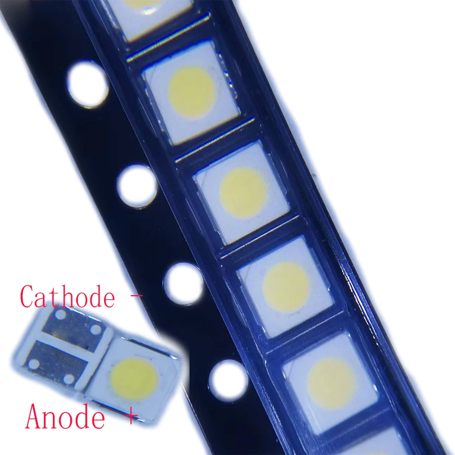 500pcs/lot Smd Led 3030 3v 1.8w 500ma Cold White High Power For Lextar ...