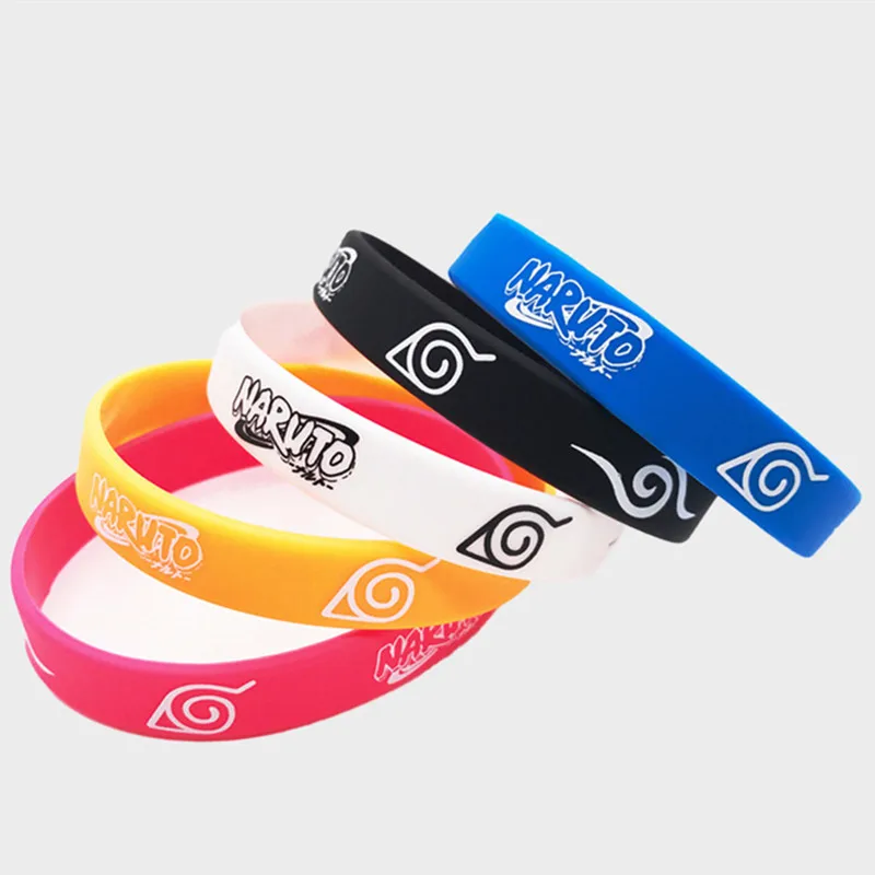 1pcs-5pcs-Naruto-Anime-Wristband-Naruto-Cartoon-Character-Silicone ...