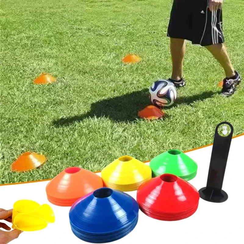 10pcs-Football-Training-Sign-Disk-Obstacle-Sign-Cone-Kids-Adult-Agility ...