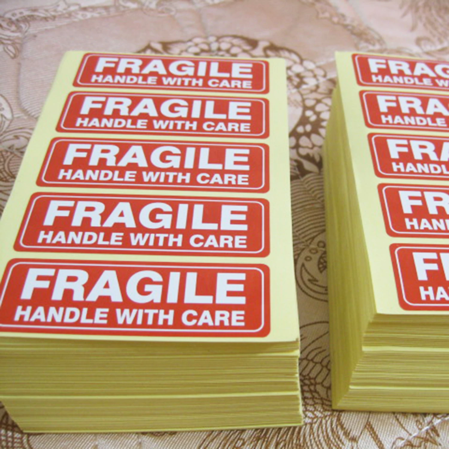 Vintage Fragile Label
