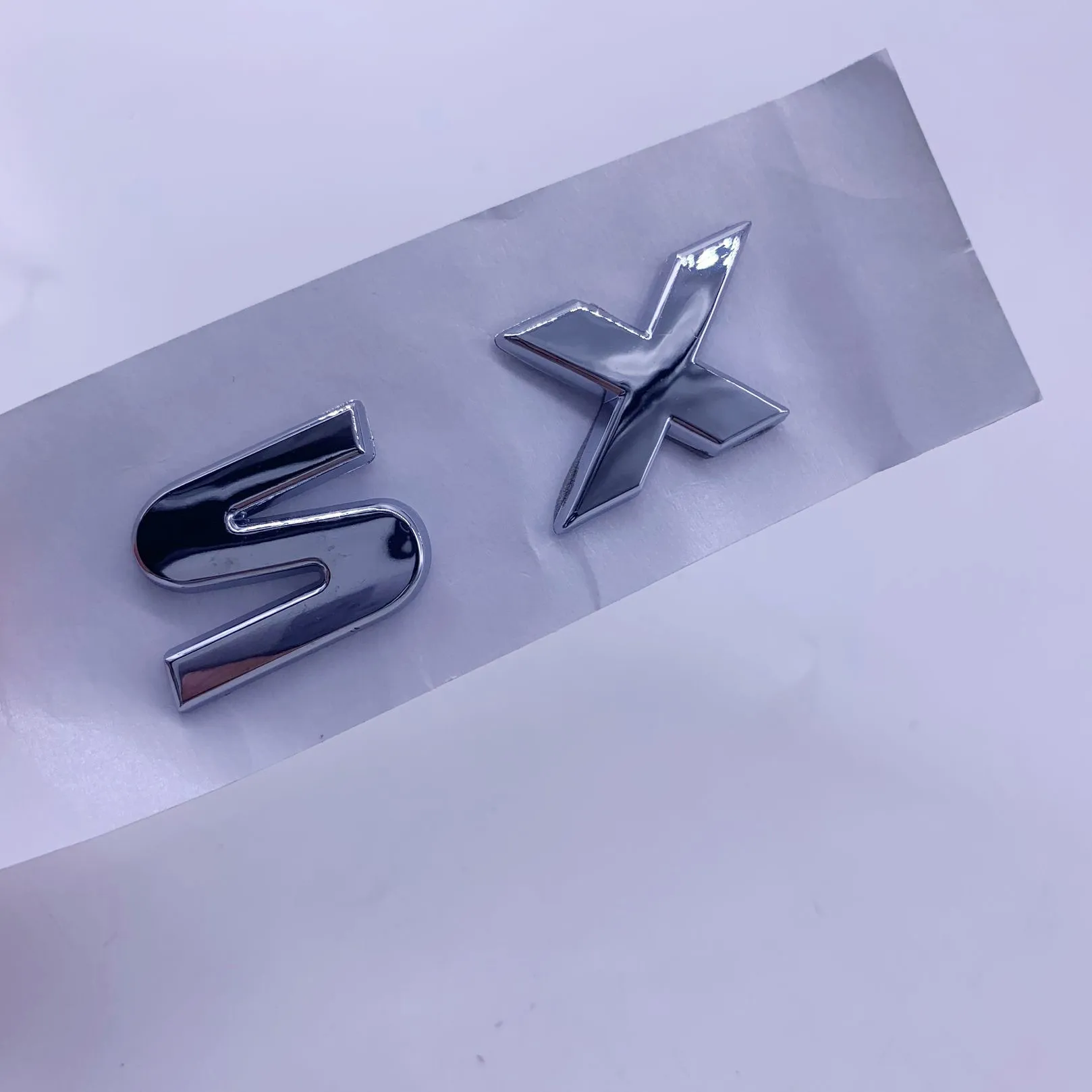 1pcs-3D-ABS-for-SX-car-rear-Emblem-sticker-styling-Car-logo-letter ...