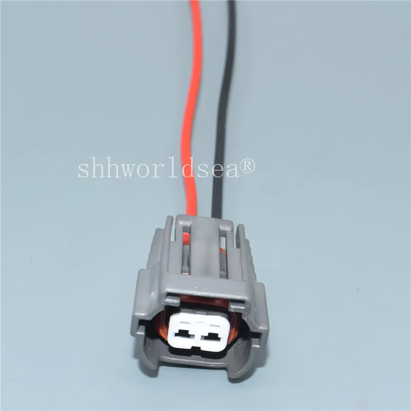 Shhworldsea 2 Pin Female Auto Waterproof Connector Fuel Injector Plug ...