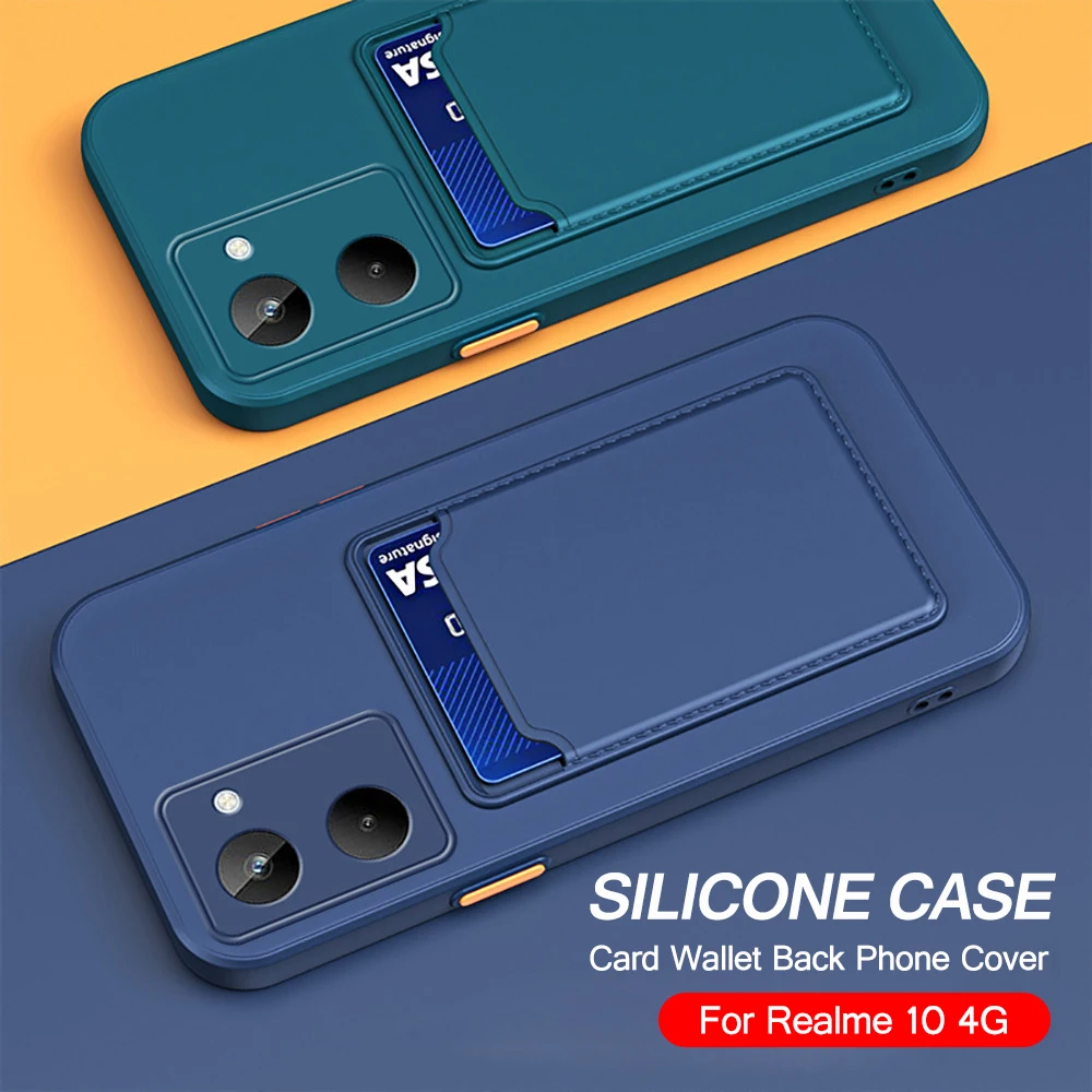 Realmi-10-Case-Silicone-Soft-Card-Wallet-Couqe-For-Realme-10-4G-2022-6 ...