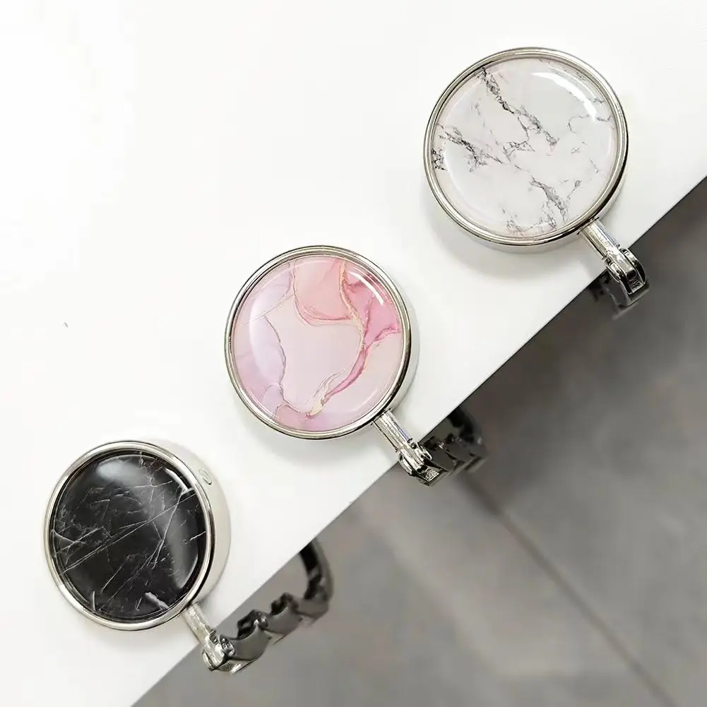 1PC Bag Holder for Table,Foldable Non-Slip Handbag Holder,Marbling Bags ...
