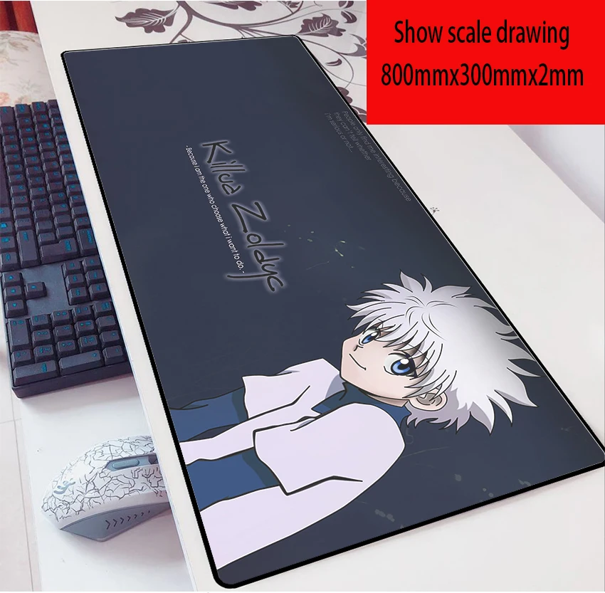Anime Hunter X Hunter Mouse Pad Desk Mat Large Xxl MousePad Oversized ...