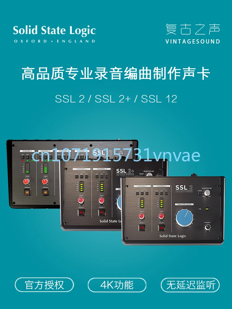 Solid-State-Logic-Ssl2-Ssl2-Ssl12-Professional-Sound-Card-with ...