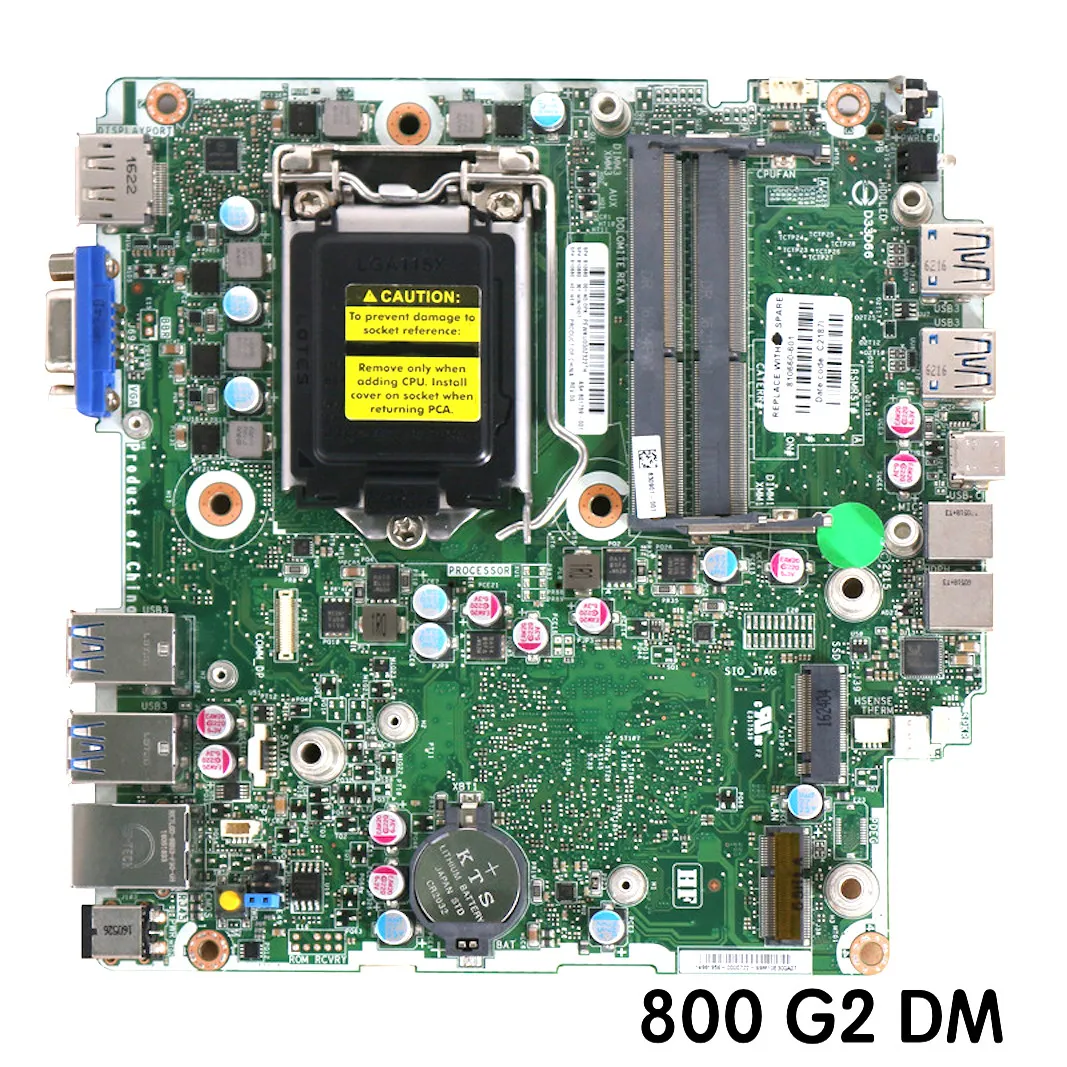 For HP EliteDesk 800 G2 Desktop Mini Motherboard 810660-001 801739-001 ...